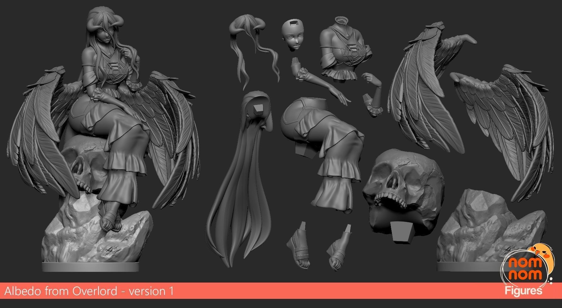 Albedo - Minis&Deco 3D Prints