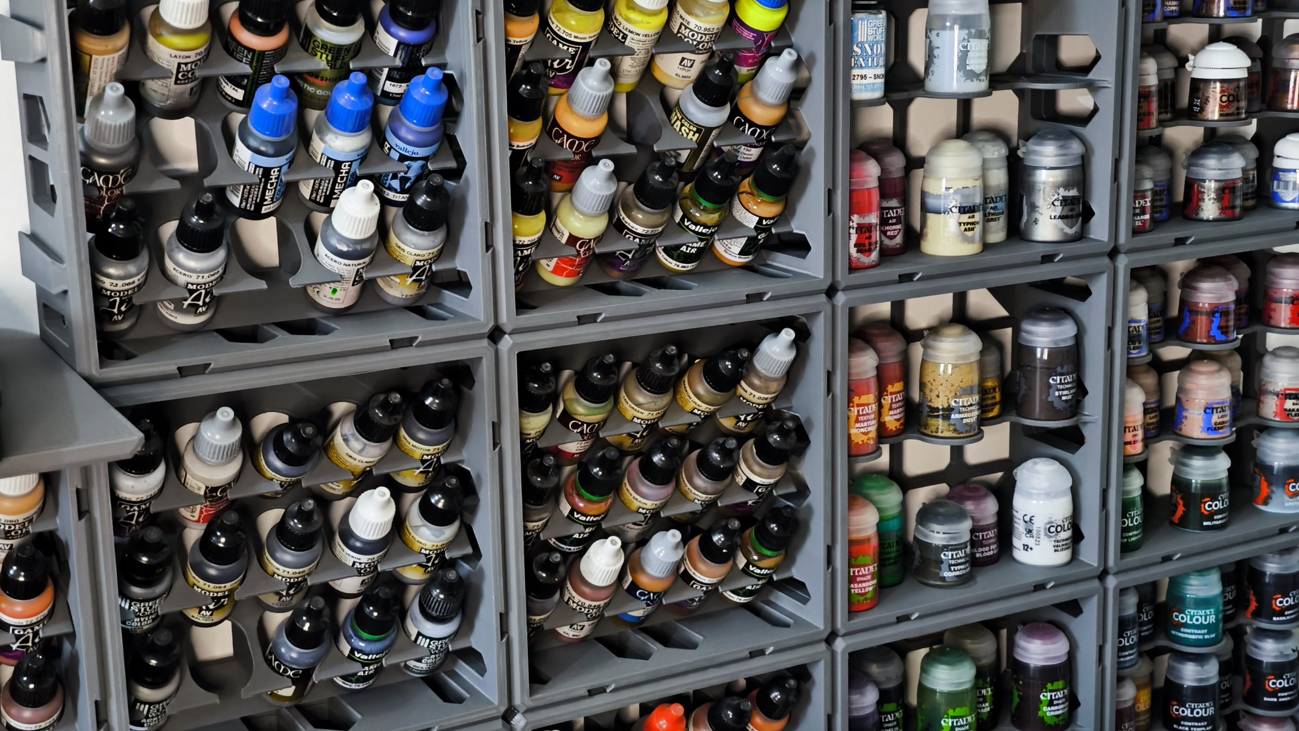 Cube Pro Organizer - Paint Cube (Cubo organizador de pinturas) - Minis ...