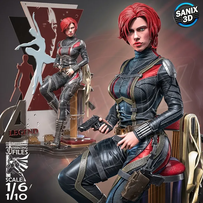 Natasha – Red Room - Minis&Deco 3D Prints