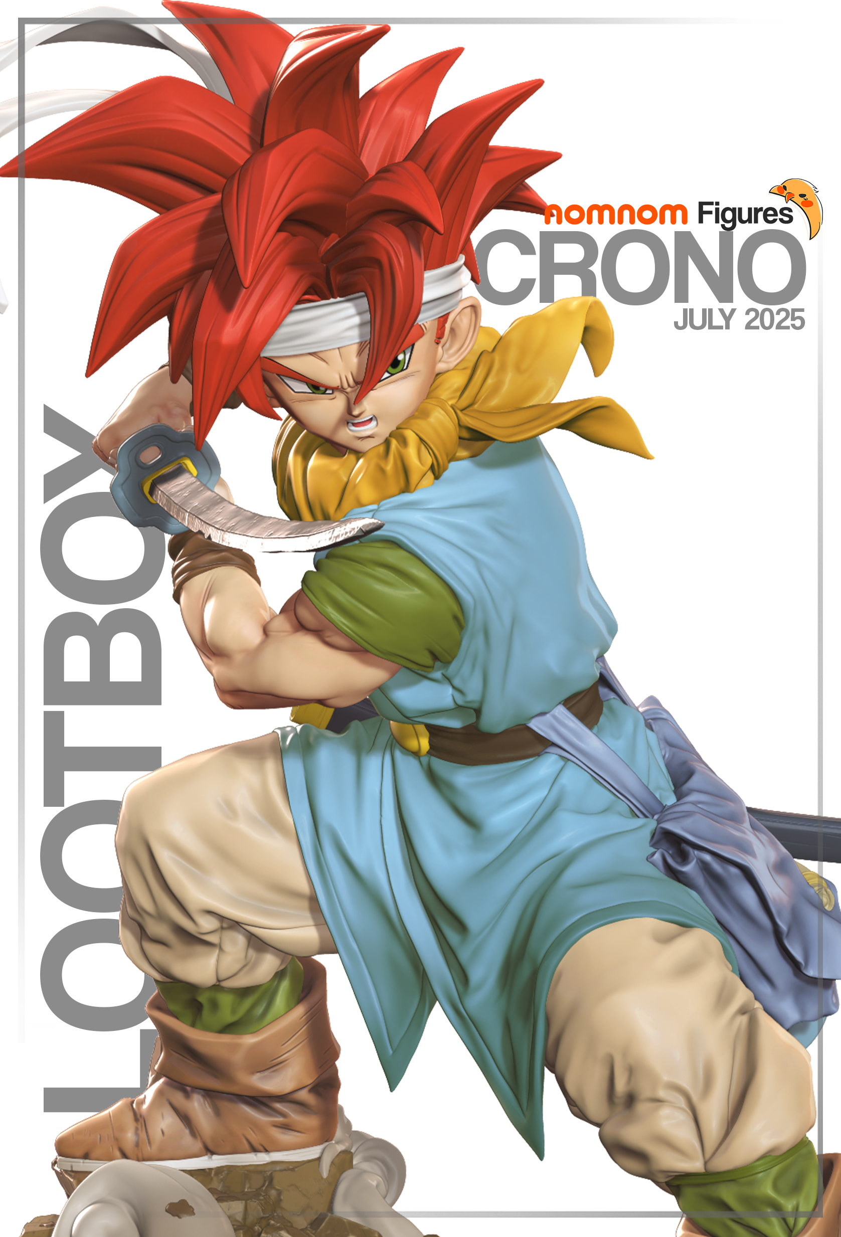 Crono – Chrono Trigger - Minis&Deco 3D Prints